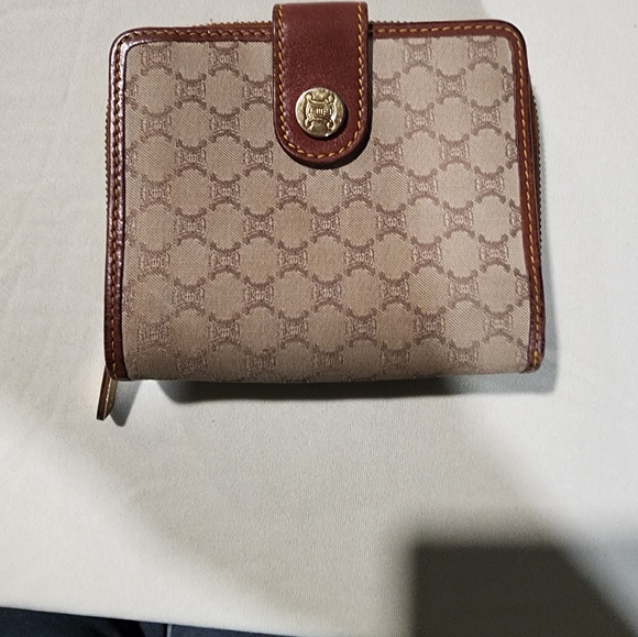 Celine | Bags | Authentic Celine Macodam Bifold Wallet | Poshmark